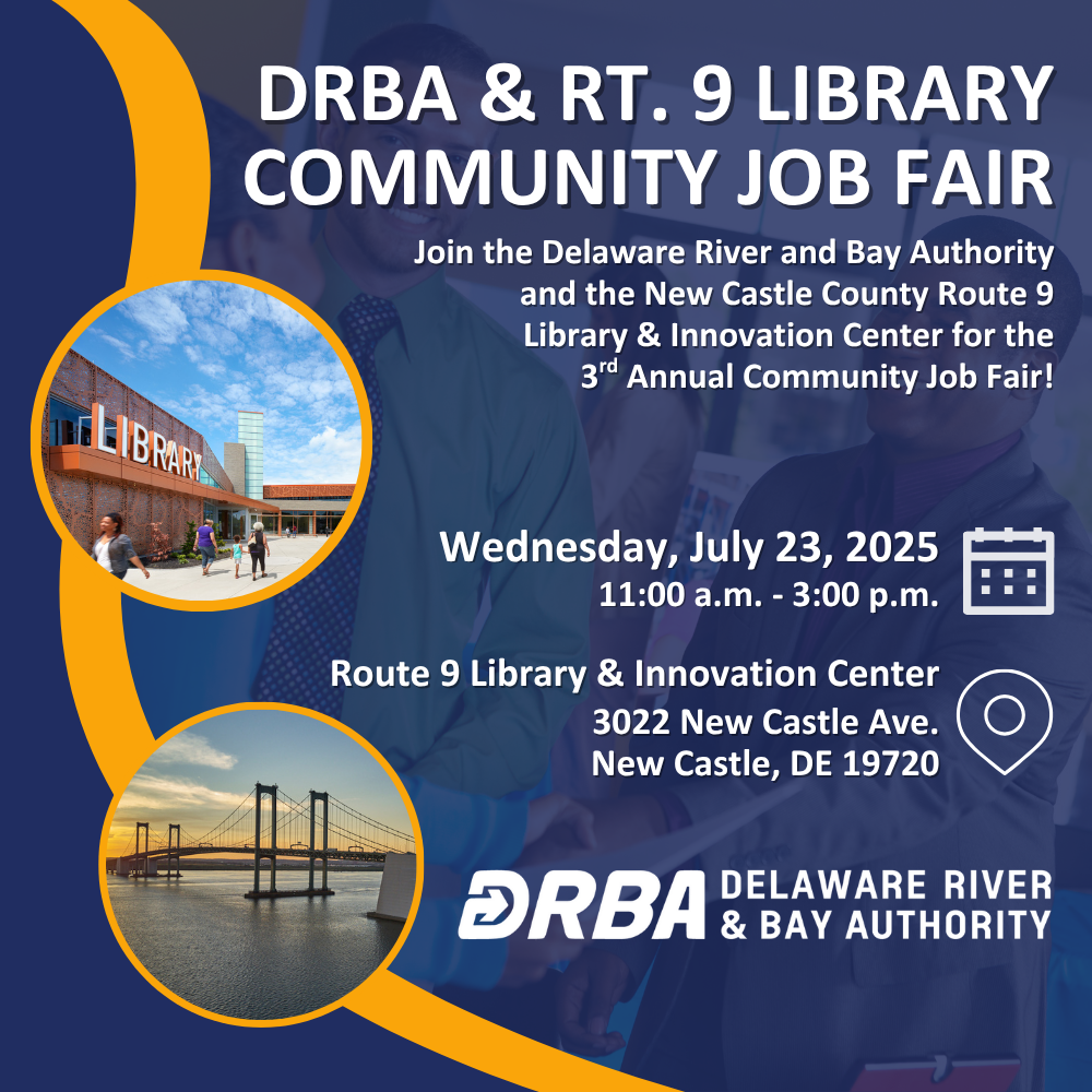 DRBA Community Job Fair | Delaware River and Bay Authority